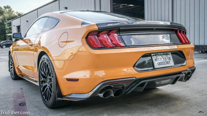 TruFiber 2018 23 Mustang Carbon Fiber Splash Guards Rear