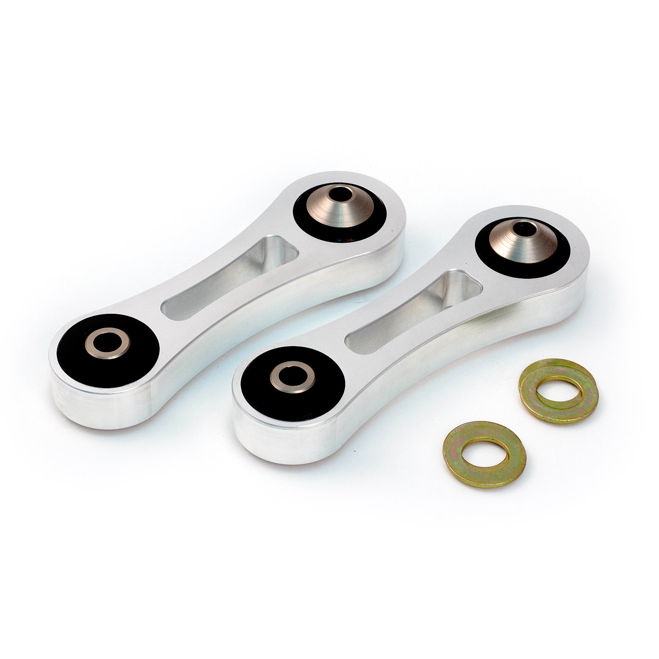 Steeda 2015-23 Billet Aluminium Vertical Links with Polyurethane Bushi