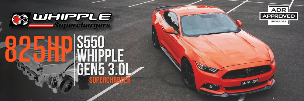 SUPERCHARGER | WHIPPLE 2016-2017 Stage 2 GEN5 3.0L | 825hp