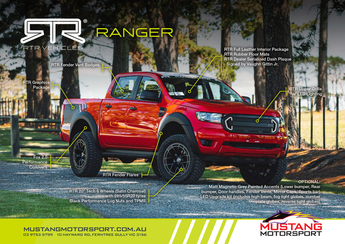 2018-2021 RANGER RTR